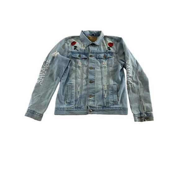 Carbon | Jackets & Coats | Carbon Mens Savage Dragon Embroidered ...